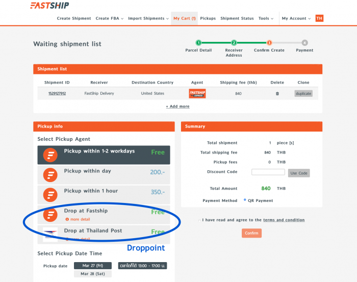 How to Create Shipment - Fastship.co
