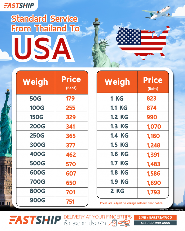 Ship to USA Ship With FastShip - Faster 3-5 business days